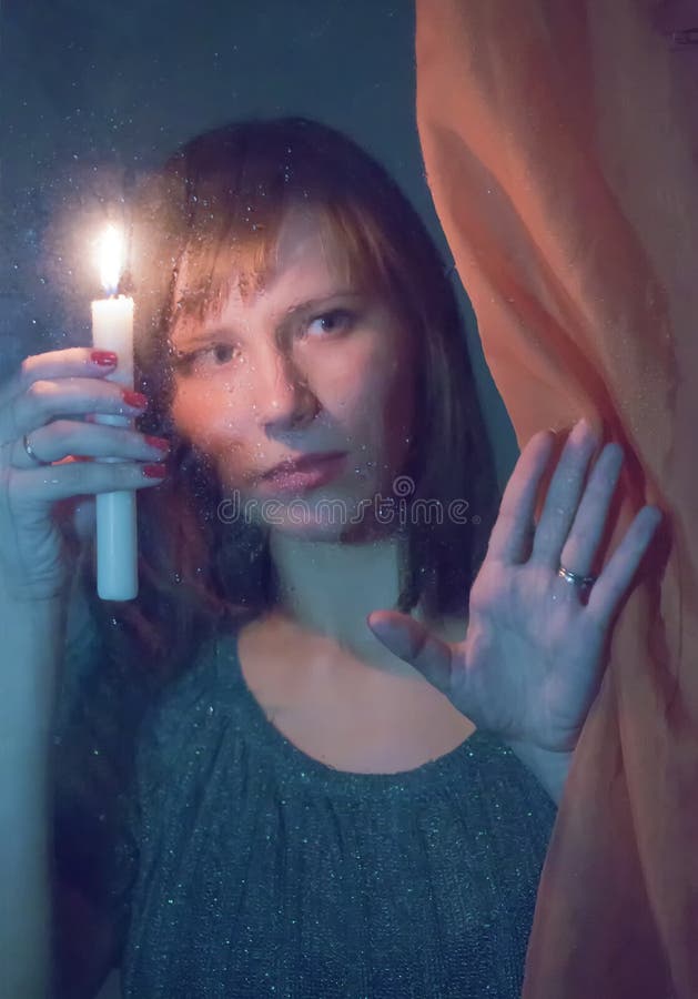 Expectation stock photo. Image of dance, candle, portrait - 40212000