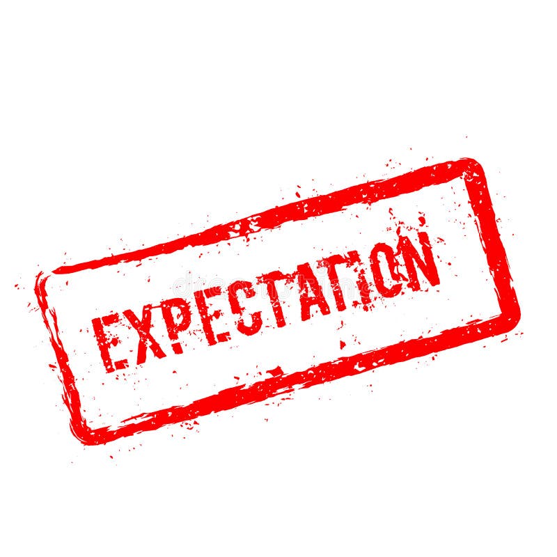 Expect stamp stock vector. Illustration of isolated - 122003511