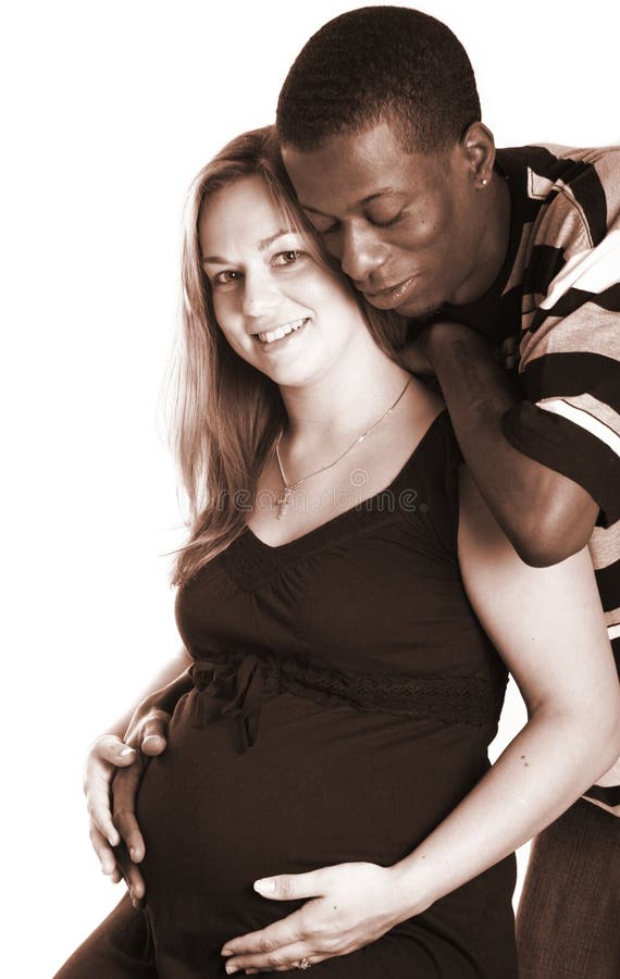 Expecting a baby stock image. Image of pretty, father - 2807887