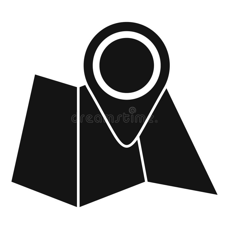 Expedition Map Icon Simple Vector. Nature Adventure Stock Illustration ...