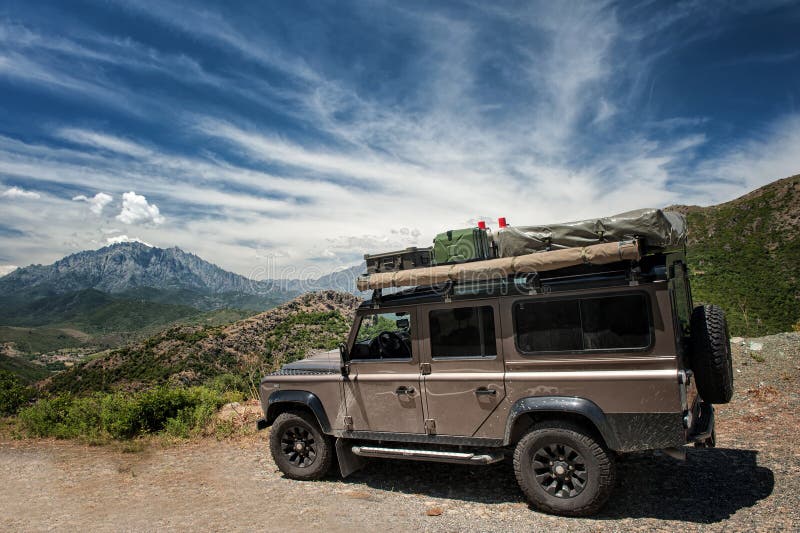 Expedition vehicle stock photo. Image of brown, four - 36121060
