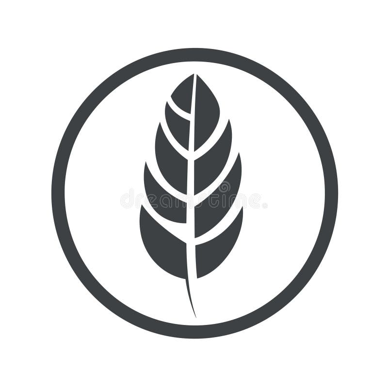 Expense Management Software Solid Monochrome Logo Stock Vector ...