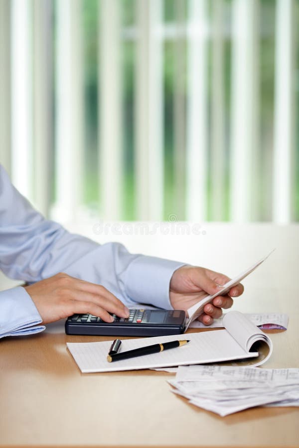 Expense report stock image. Image of workplace, taxes, bills - 836819