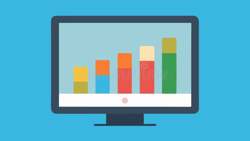 Expense Tracker Graph a Visual Representation of an Upwardtrending Bar ...