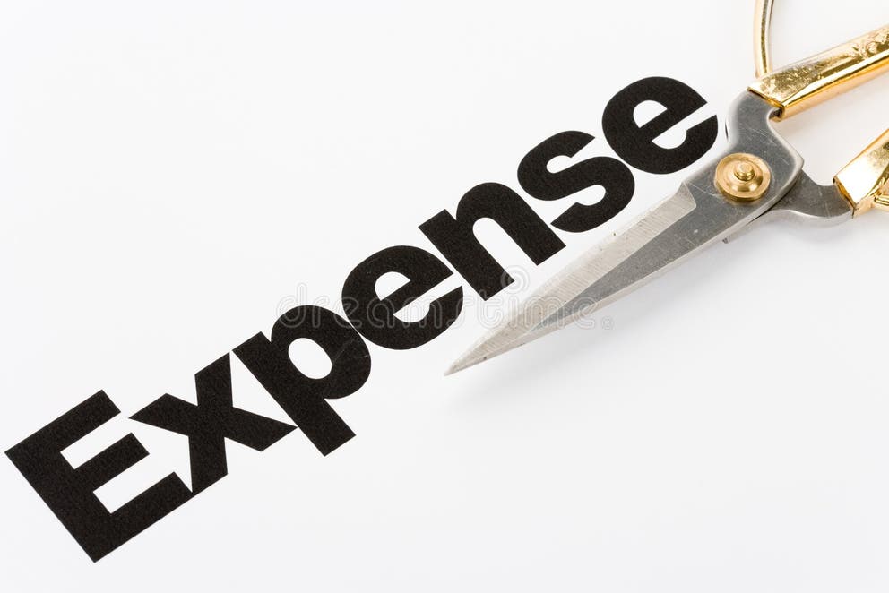 Expenses Cut stock image. Image of business, cutting, expense - 9006557