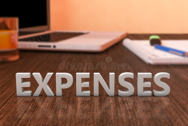 Expenses stock illustration. Illustration of calculation - 202776643