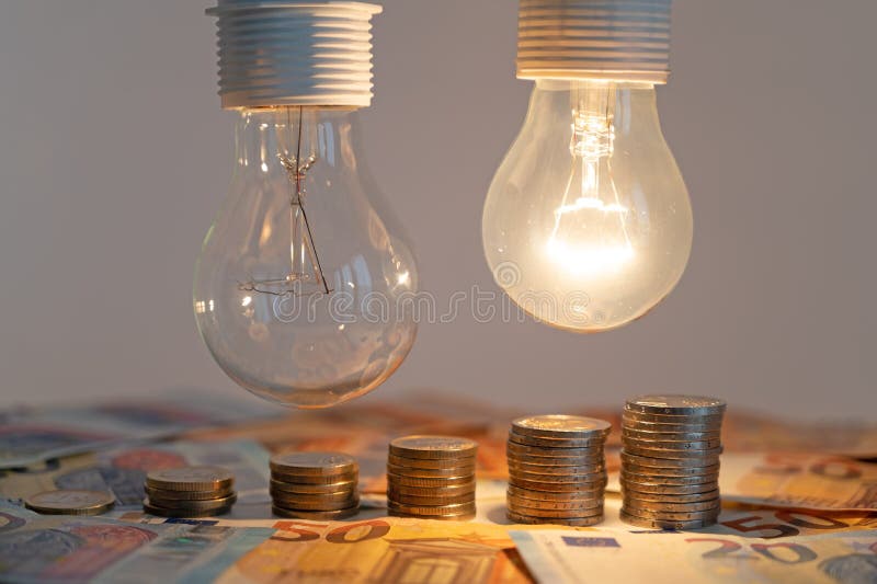 Expensive Bills and Energy Increases. Stock Image - Image of classes ...