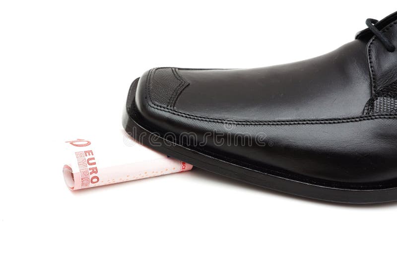 Expensive black shoes stock photo. Image of euro, expensive - 36746406