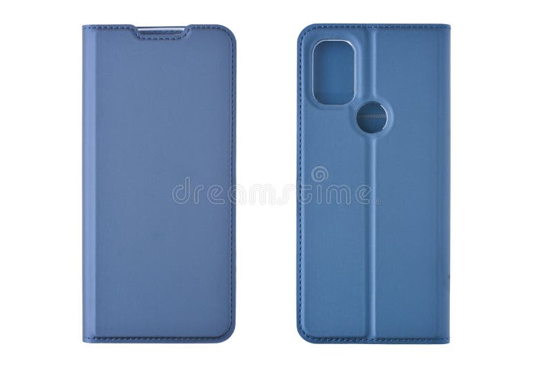 Expensive, Fashionable Smartphone Case. Isolated Front and Back View on ...