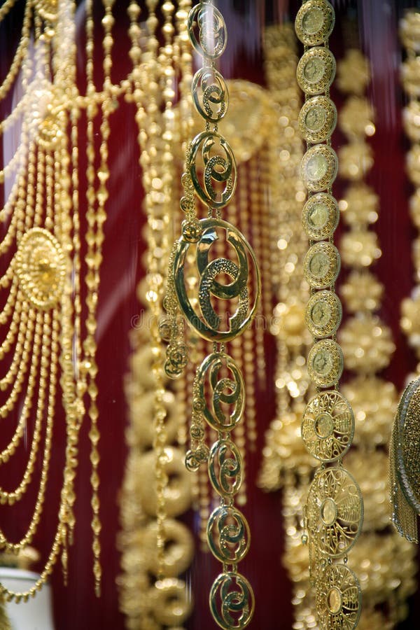 Expensive Gold Necklaces stock photo. Image of gold - 220660042