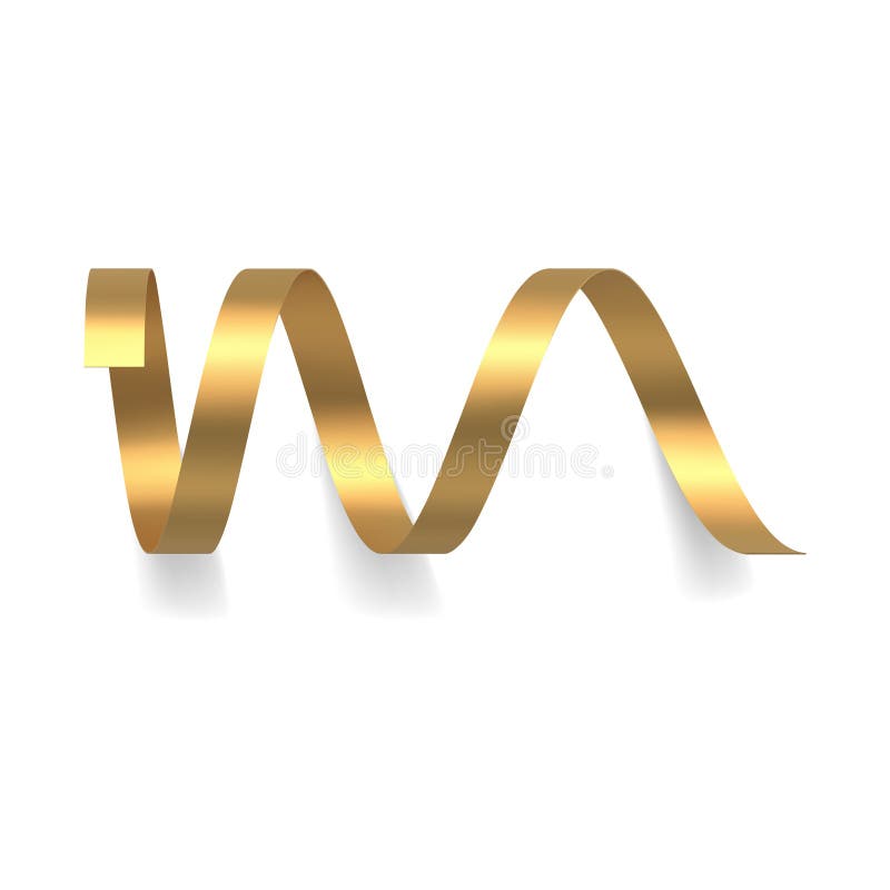 Expensive Golden Curl Confetti Twisted Gradient Ribbon For Festive