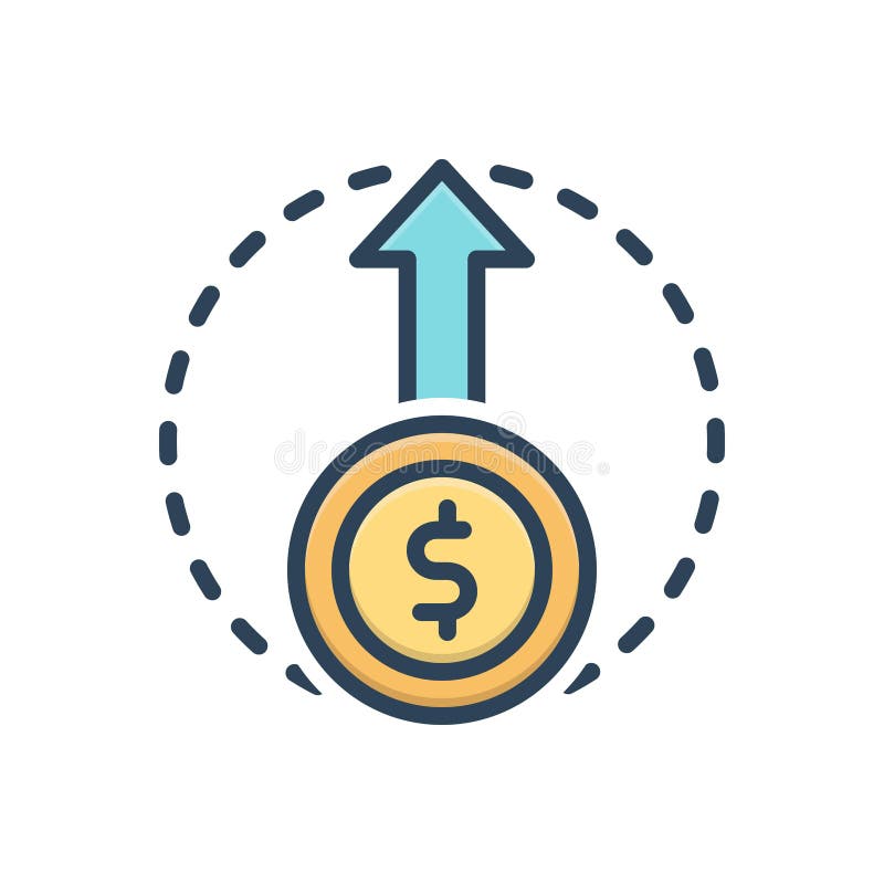 Color Illustration Icon for Expensive, Costly and Precious Stock Vector ...