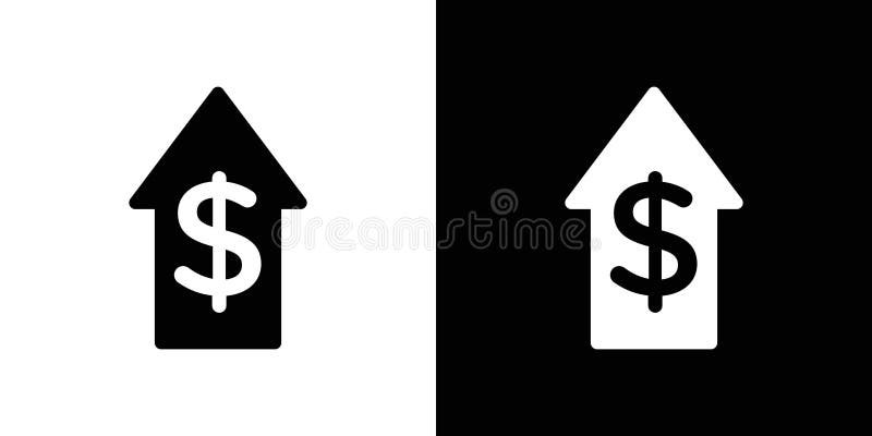 Expensive Icon Linear Logo Isolated Stock Vector - Illustration of ...