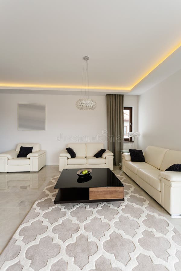 Expensive living room set stock image. Image of house - 59793871