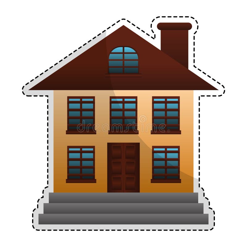 Expensive Looking House Icon Image Stock Vector - Illustration of sale ...