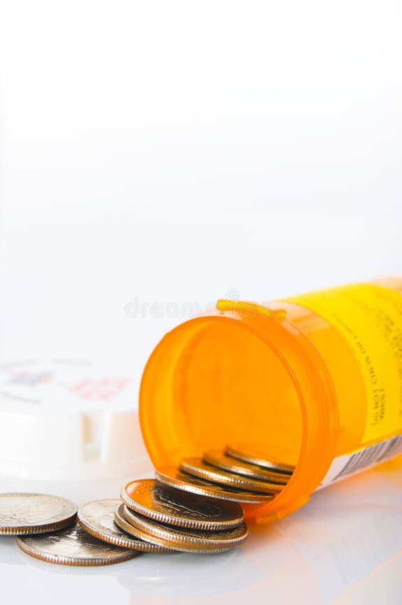 Expensive Prescription Drugs. Stock Image - Image of hardship, burden ...
