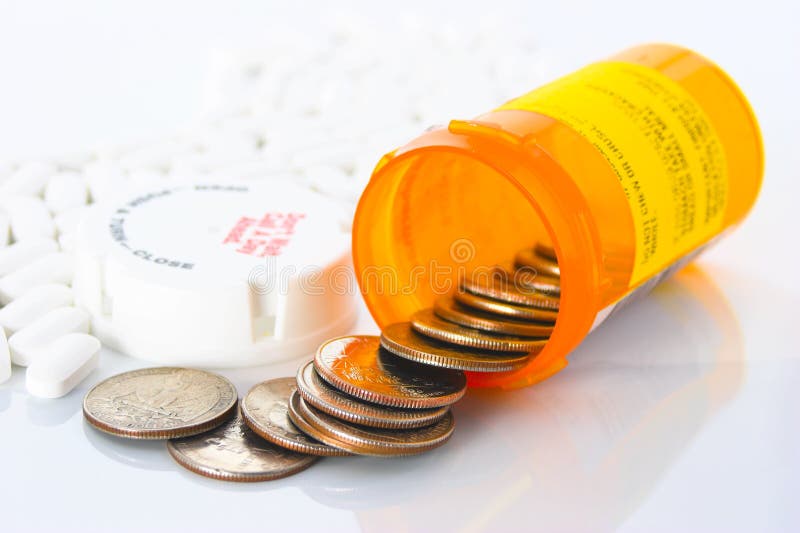 Expensive Prescription Drugs. Stock Image - Image of healthcare, drop ...