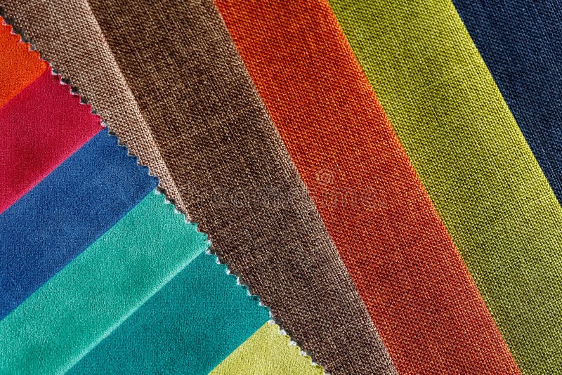 Expensive Textile Background in Ideal Colours on Macro. Stock Image ...