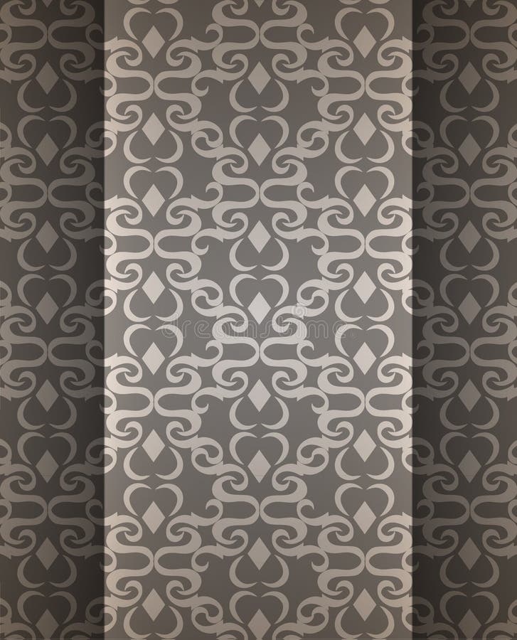 Expensive Victorian Pattern in Retro Vintage Style Stock Vector ...