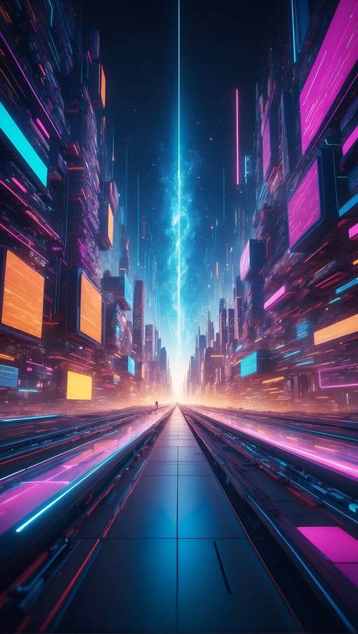 Data Alchemy: QuantumQuotient S 3D Revolution in Progress. AI Generate ...