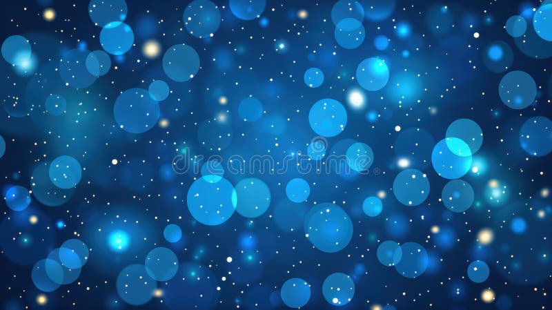Experience the Allure of Vibrant Blue Lights Creating a Stunning Vector ...