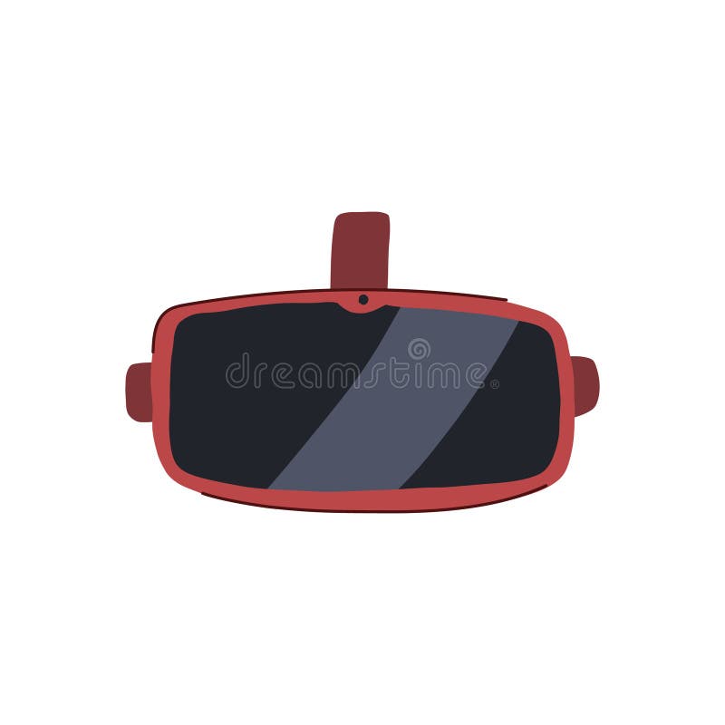 Experience Augmented Reality Ar Glasses Cartoon Vector Illustration ...