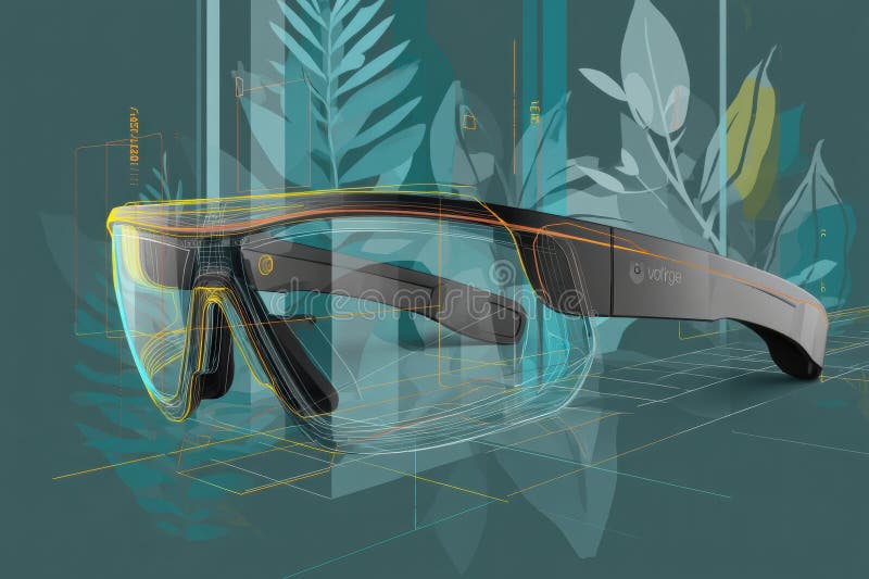 Experience Augmented Reality through AR Glasses Featuring Transparent ...