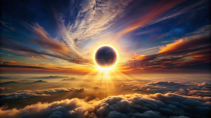 Witness the Breathtaking Majesty of a Panoramic Solar Eclipse Stunning ...
