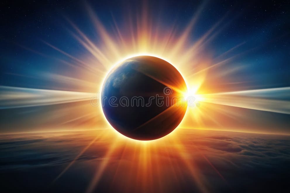 Witness the Majesty of a Total Solar Eclipse a Stunning Animated ...