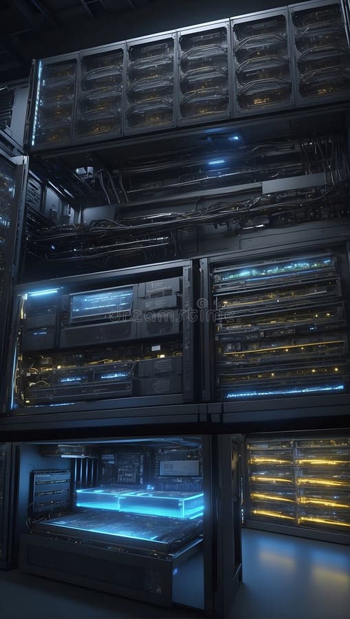 Cybernetic Choreography: Networking and Storage Ballet. AI Generate ...