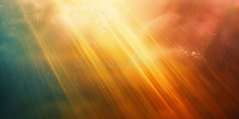 Experience the Beauty of Colorful Abstract Light Rays Passing through a ...