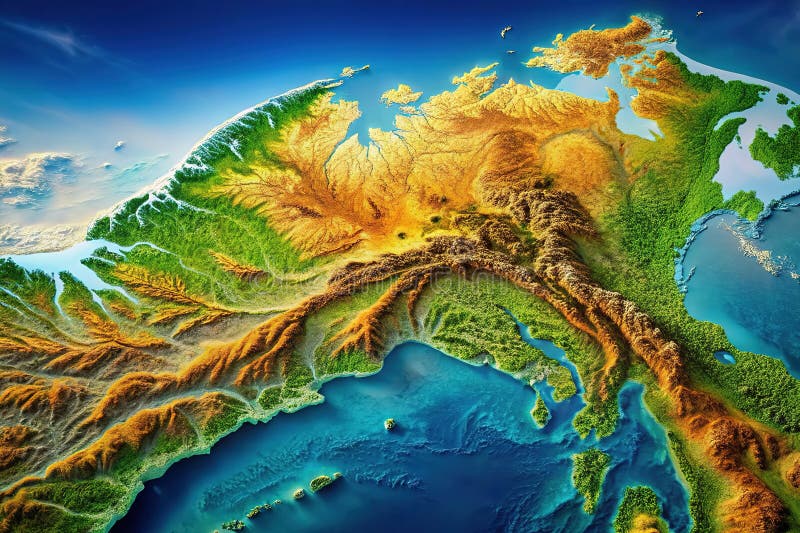 Stunning 1 Million Scale Conceptual Map of Alaskas Panhandle a Detailed Visual Exploration of ...