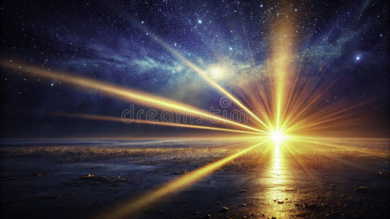 A Mystical Symphony of Light Capturing Spiritual Energy and Celestial ...