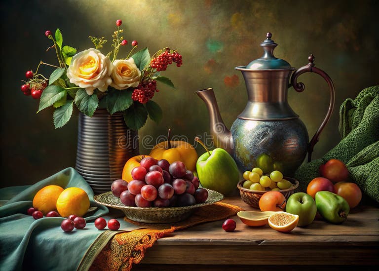 AIPowered Photorealistic Still Lifes Stunningly Detailed Lifelike ...