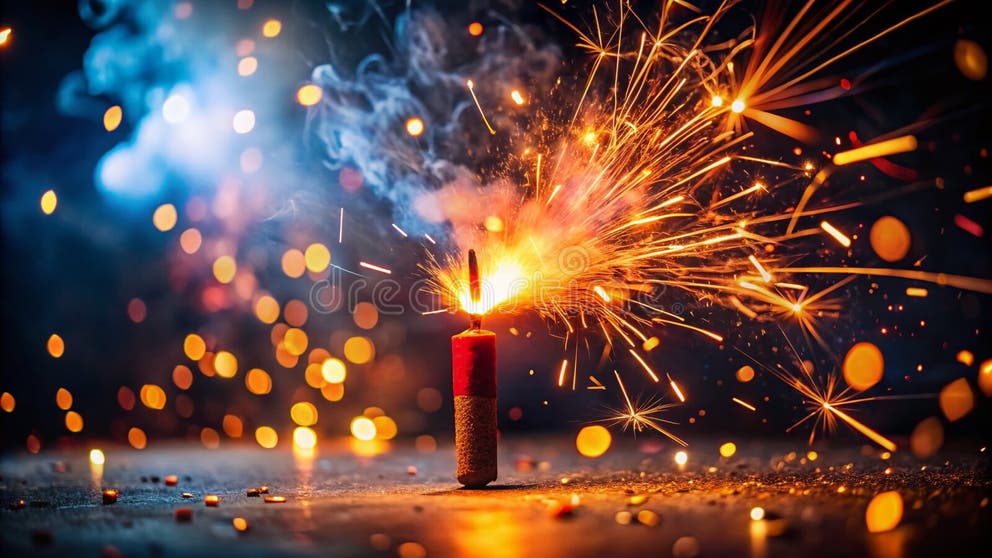 Witness the Explosive Power of a Spinning Firecracker in Stunning Slow ...