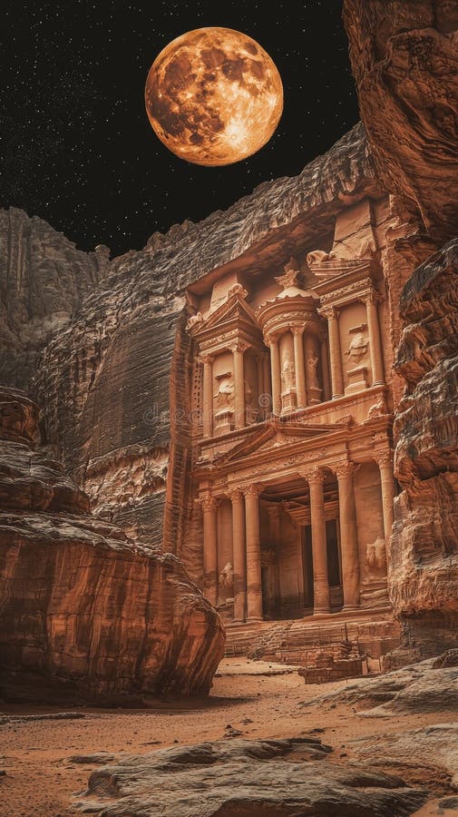 Experience the Breathtaking Stunning Night View Showcasing Ancient ...