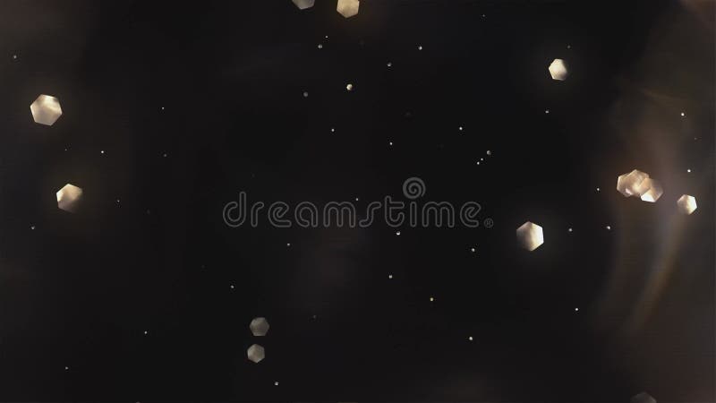 A Stunning Background Featuring Beautiful Floating Hexagonal Crystals ...