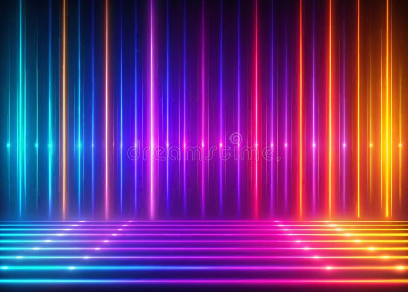 Stunning 4K Animated Screensaver Immersive Abstract Neon Gradient ...
