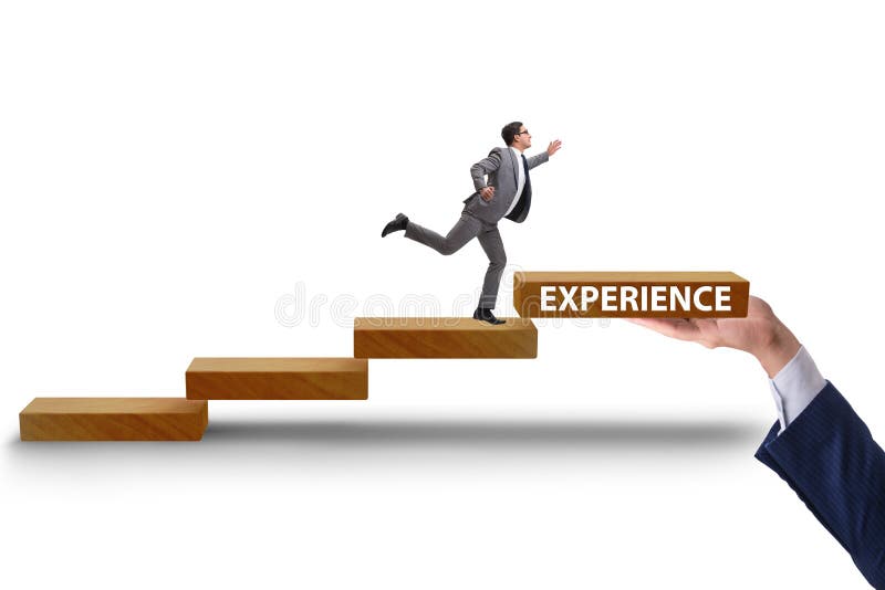 Experience Business Concept with Businessman Stock Photo - Image of ...