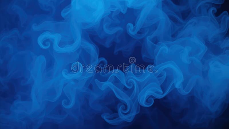 Mystical Cerulean Haze an Ethereal Swirling Smoke Effect Background for ...