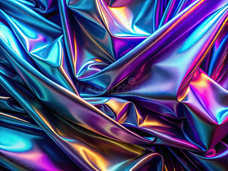 Stunning BluePurple Iridescent Metallic Drapery with Alpha Channel ...