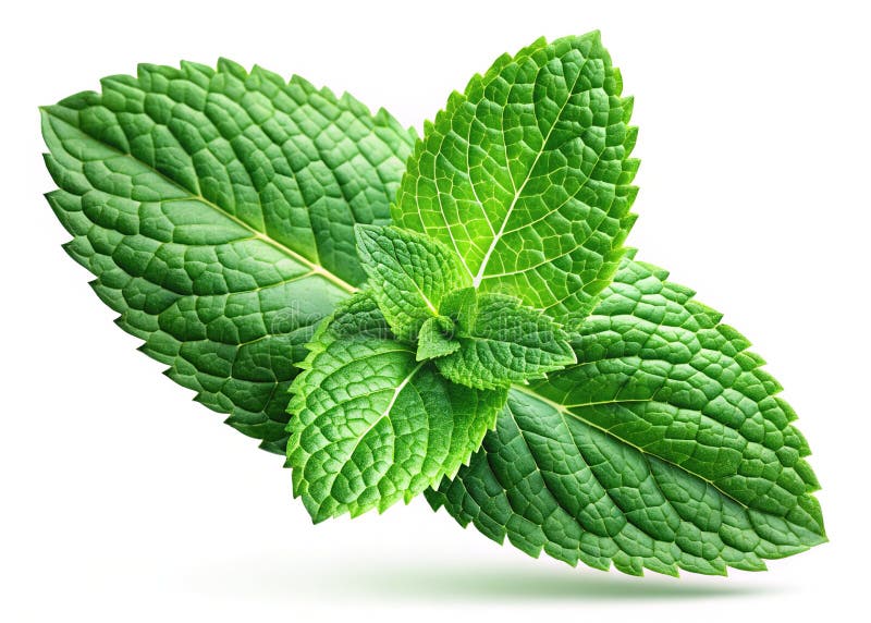 A Whimsical 3D Animated Mint Leaf Stunning TiltShift CloseUp for ...