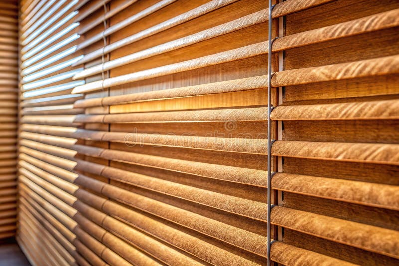 Warm Inviting Rustic Brown Paper Blinds Enhance Natural Light in a ...