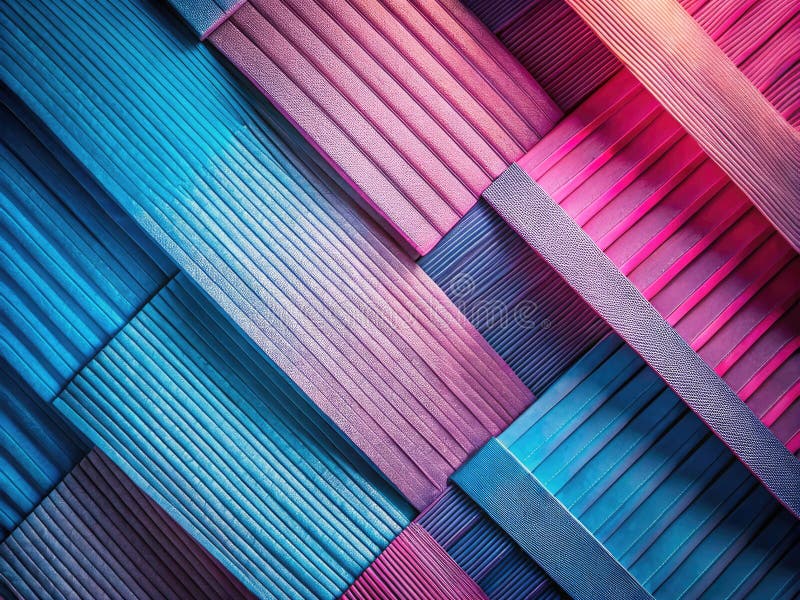 Dynamic Abstract Geometric Wallpaper Design in Vibrant Pink and Blue ...