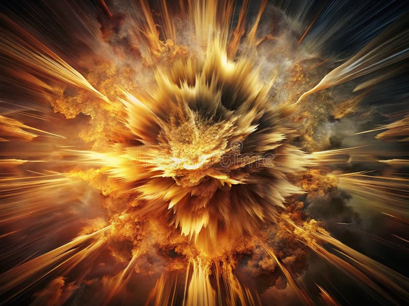 Dramatic Black and Gold Abstract Panoramic Background a Stunning Golden ...