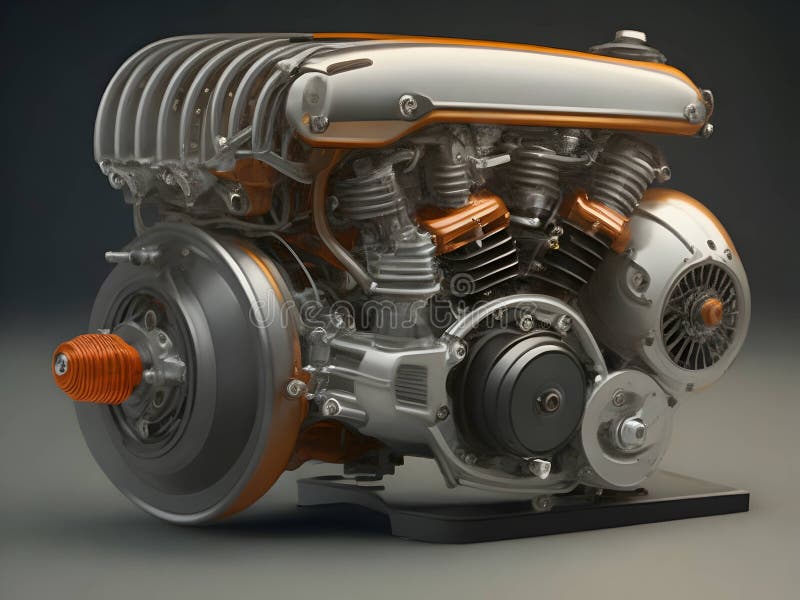 Power in Motion: Captivating Motor Imagery Stock Illustration ...