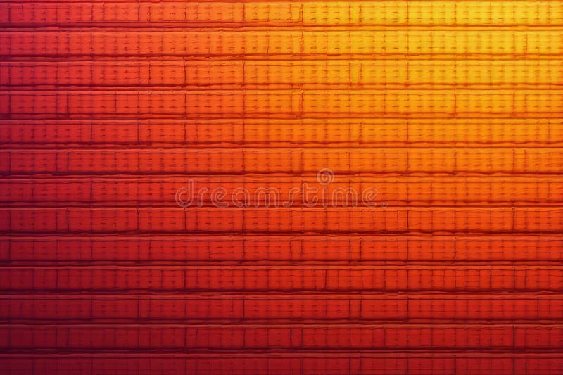 Stunning Gradient Orange Brick Wall Texture a Warm Geometric Background ...