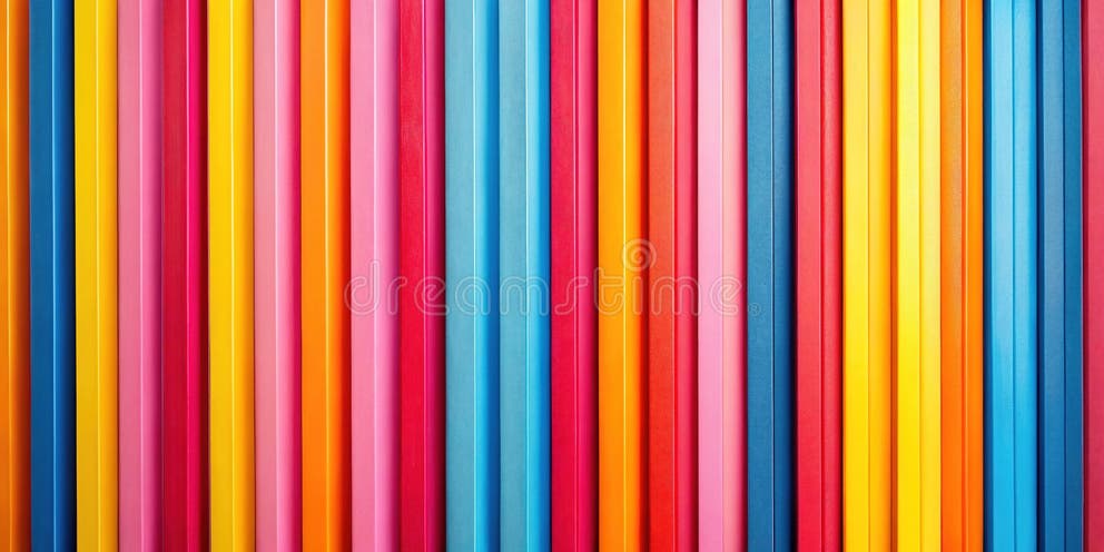 A Multicolored Kaleidoscope of Stripes a Vibrant and Playful Visual ...