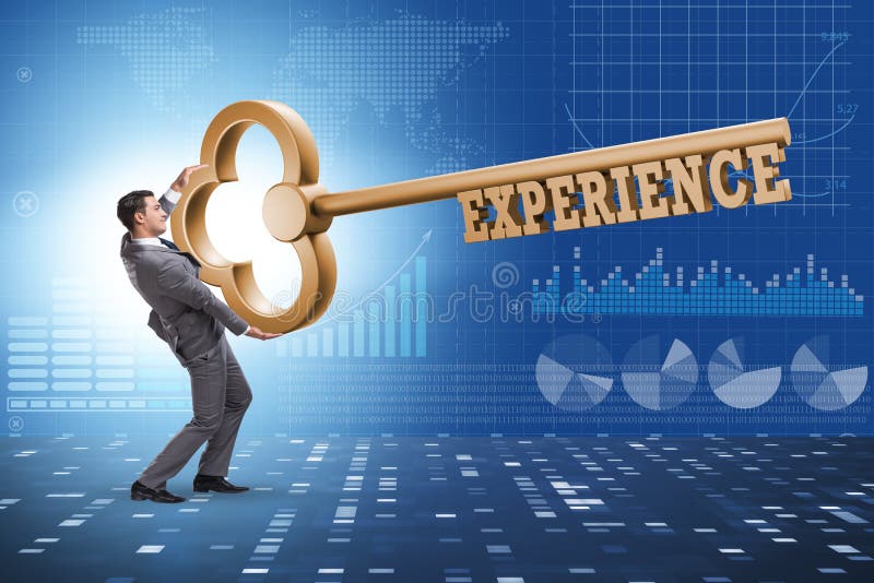 Experience and Competence Concept with Key Stock Image - Image of ...