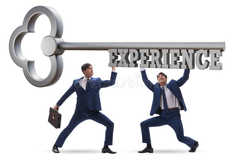 Experience and Competence Concept with Key Stock Image - Image of ...